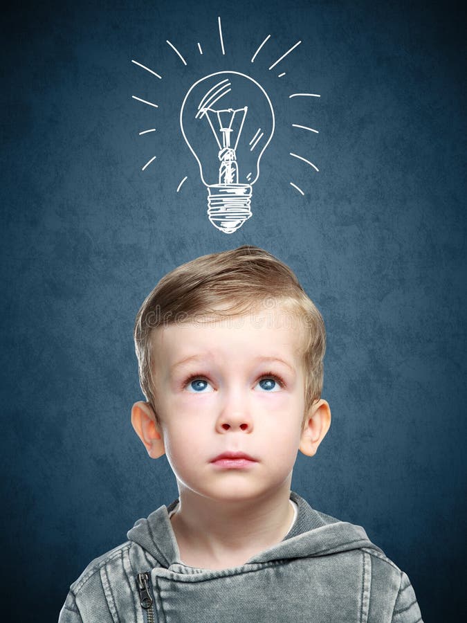 Children Idea Draft Lamp Boy Came Up Idea Stock Photos - Free & Royalty ... Children Idea Draft Lamp Boy Came Up Idea Stock Photos - Free & Royalty ...