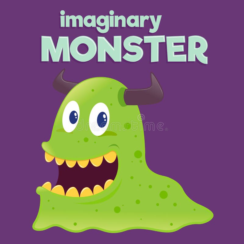 Monster Slug Vector Illustration Stock Vector - Illustration of ...