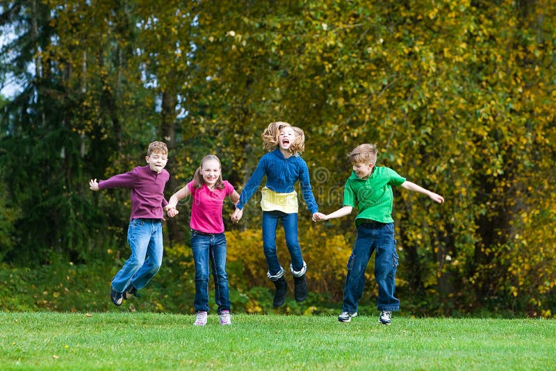 24,046 Children Jumping Stock Photos - Free & Royalty-Free Stock Photos ...