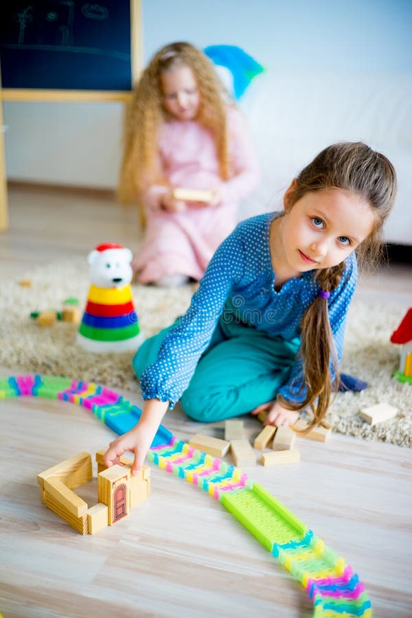 Children in kindergarten stock image. Image of little - 107300797