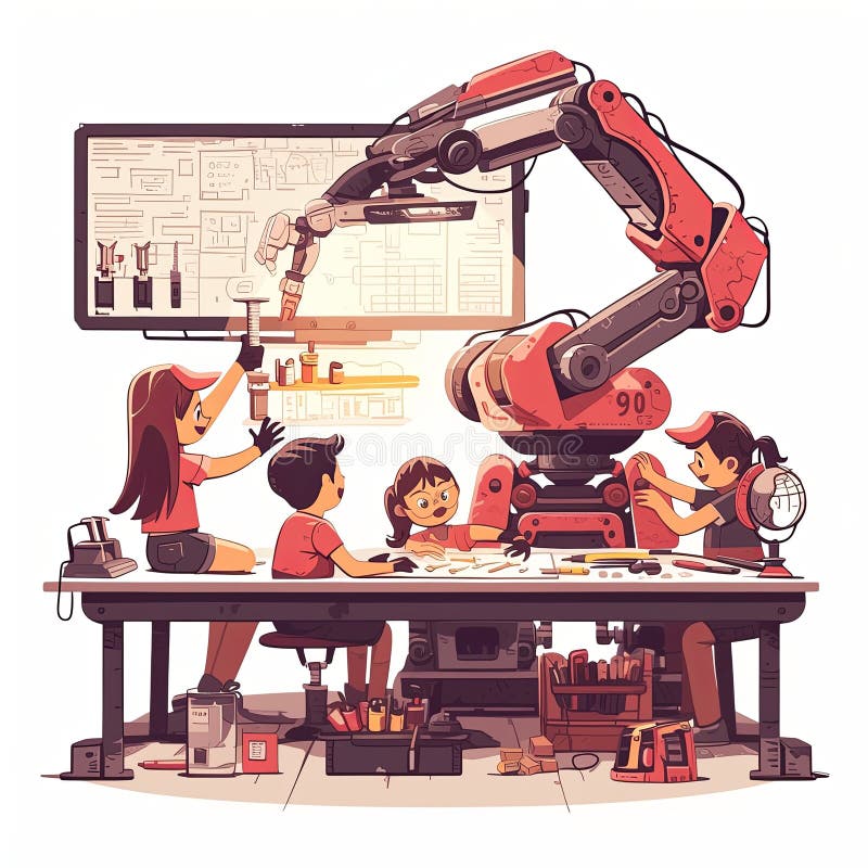 Children Learning Robotics and Engineering in a Collaborative Workshop ...