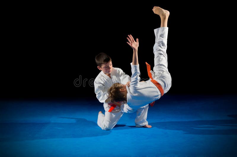 Children Martial Arts Fighters Stock Image - Image of arts, belt: 78076689