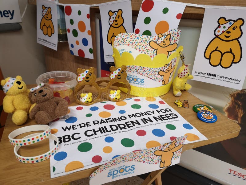 Children in need editorial photo. Image of bear, pudsey - 131841721