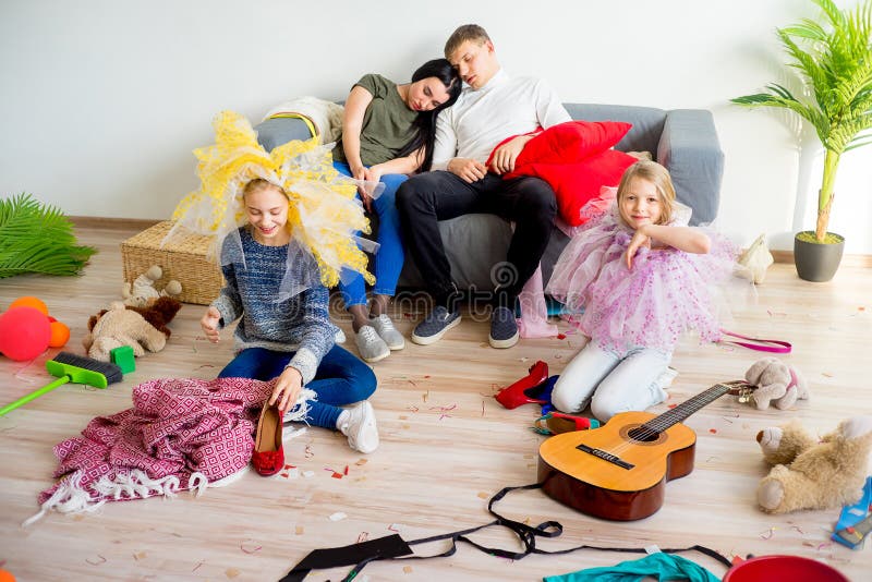 Children out of control stock image. Image of confusion - 96321041