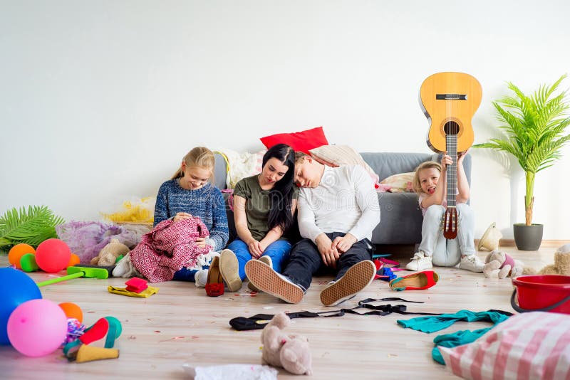 Children out of control stock image. Image of smile, confusion - 96321139