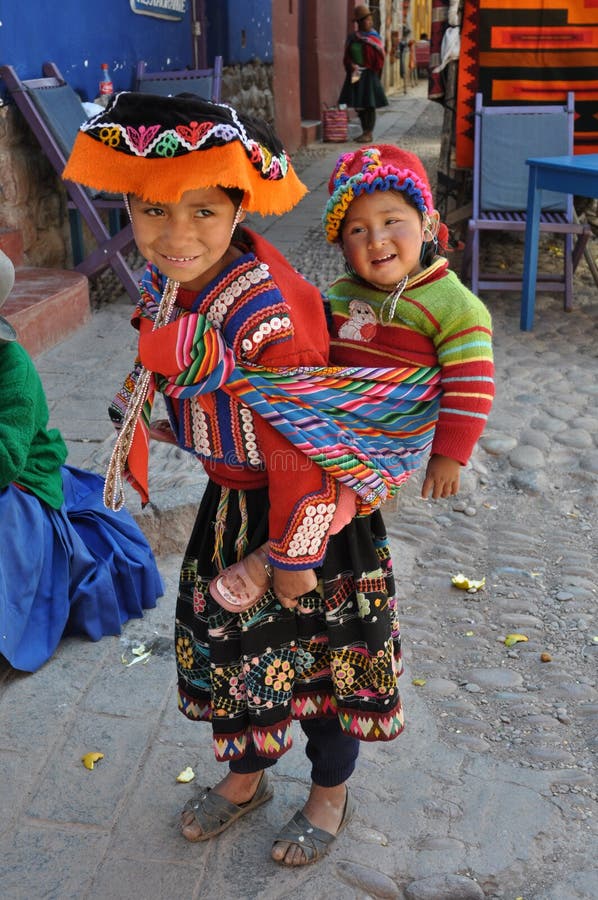 Children from Peru editorial stock image. Image of human - 18502009