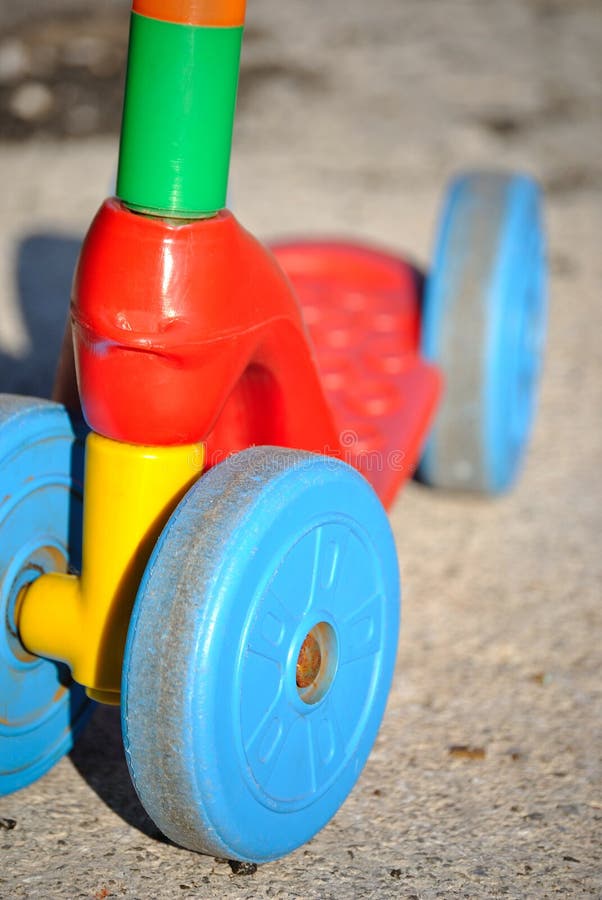 Children plastic toy stock photo. Image of wheels, sports - 22010520