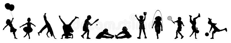 Children Play Border stock illustration. Illustration of creativity ...