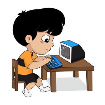 Cute Boy Playing Video Games Stock Illustrations – 162 Cute Boy Playing ...
