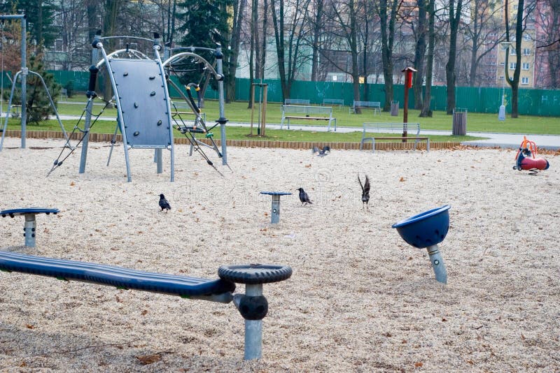 Children playground stock photo. Image of work, rabble - 47701128