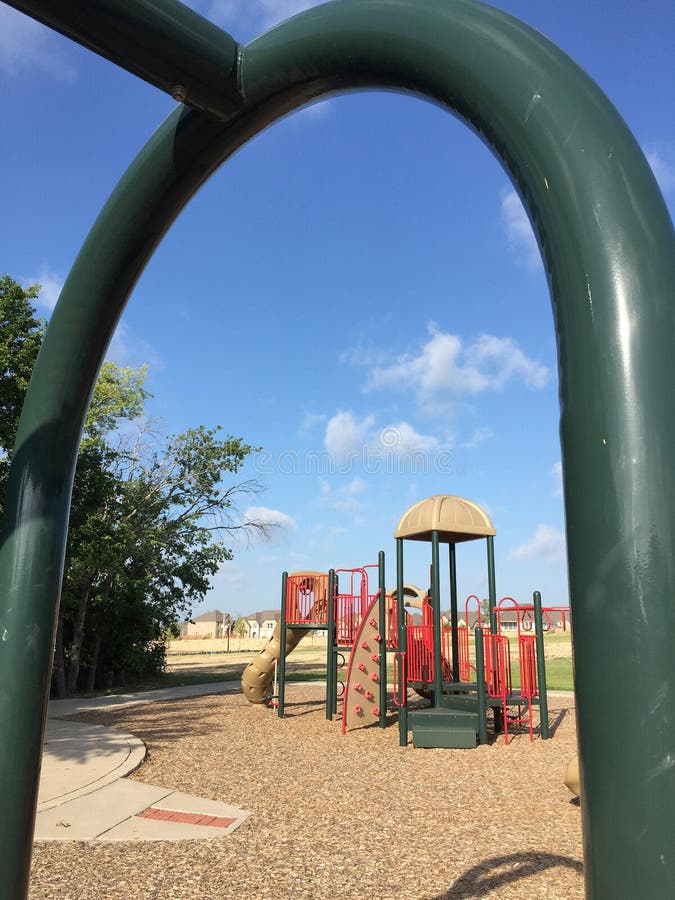 Children Playground Background Stock Image - Image of recreation ...