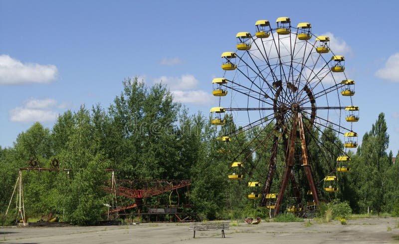 Children Playground In Chernobyl Stock Photo - Image of pripyat ...
