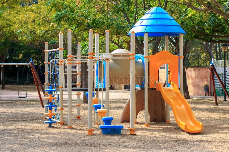 Ð¡hildren Playground Multi - Unit Stock Photo - Image of oriented ...