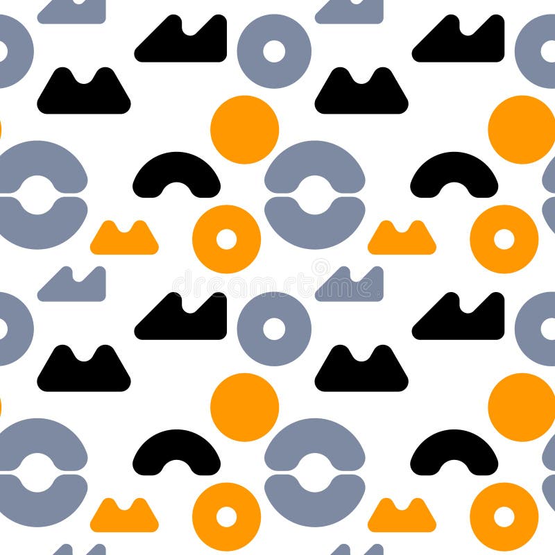 Children Playground Seamless Pattern Stock Vector - Illustration of ...