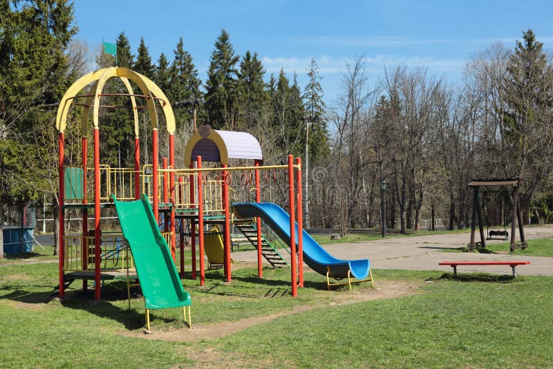 Children Playground stock photo. Image of area, equipment - 40276196