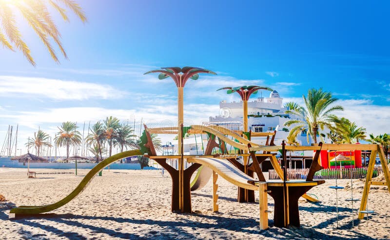 Children playground stock photo. Image of pretty, area - 54883392