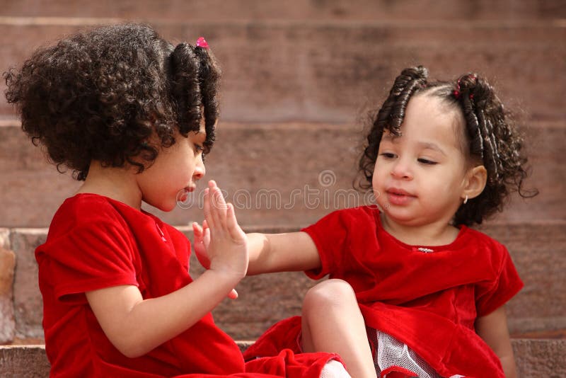 Children playing stock image. Image of outdoor, color - 4586267