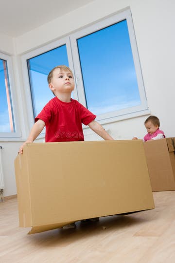 843 Kids Playing Boxes Stock Photos - Free & Royalty-Free Stock Photos ...