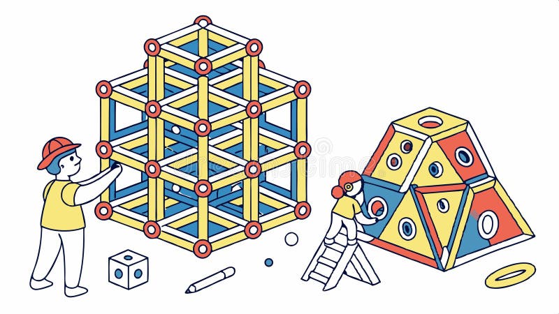 Children Playing Construction Stock Illustrations – 1,751 Children ...