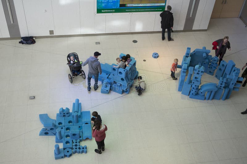 Telus Spark Science Centre and Museum in Calgary Editorial Stock Image ...