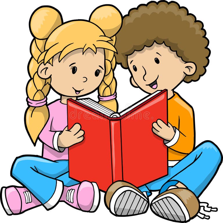Children Reading Stock Illustrations – 55,777 Children Reading Stock ...