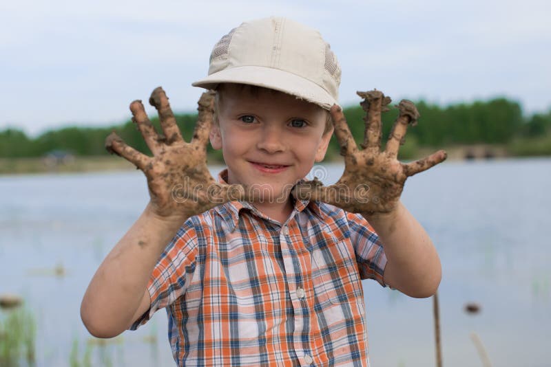 Children rest in nature stock photo. Image of activity - 42205670