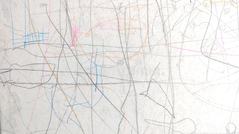 Children S Art Abstract Background on a Rough Wall Surface, Stock Photo ...
