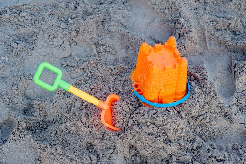 Beach Toys Buckets and Spade Stock Image - Image of children, travel ...
