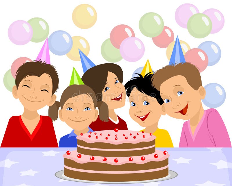 Children s birthday stock vector. Illustration of sweet - 56972168