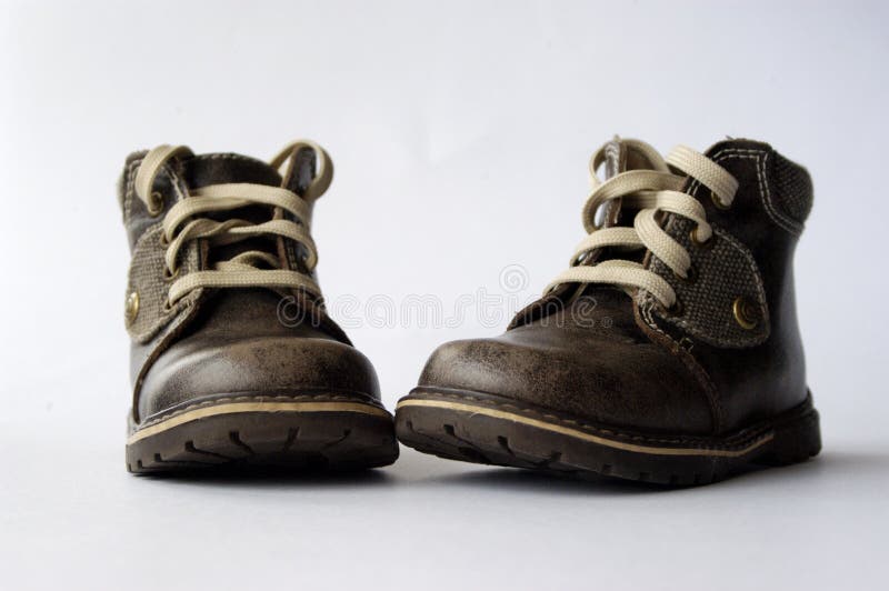 Children s boots stock image. Image of spring, wear, autumn - 5327787