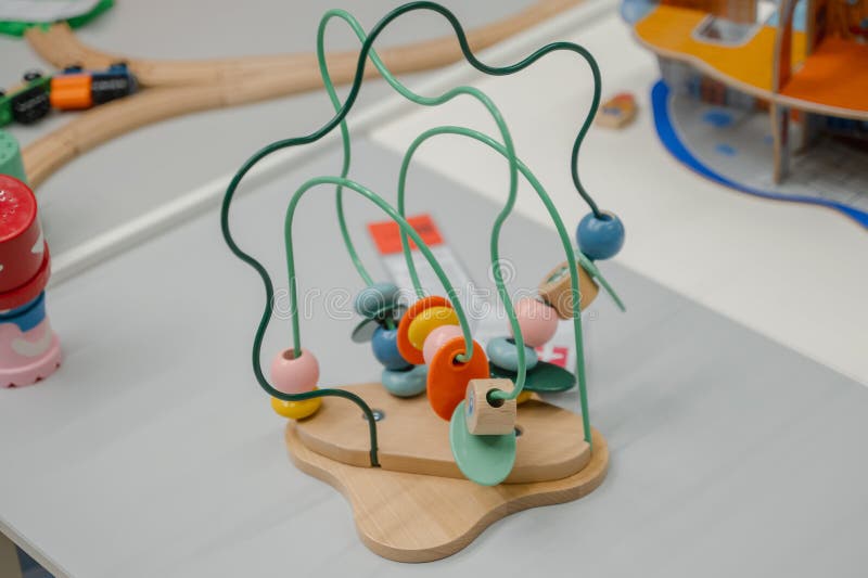 Children S Bright Multi-colored Toy Made of Environmentally Friendly ...
