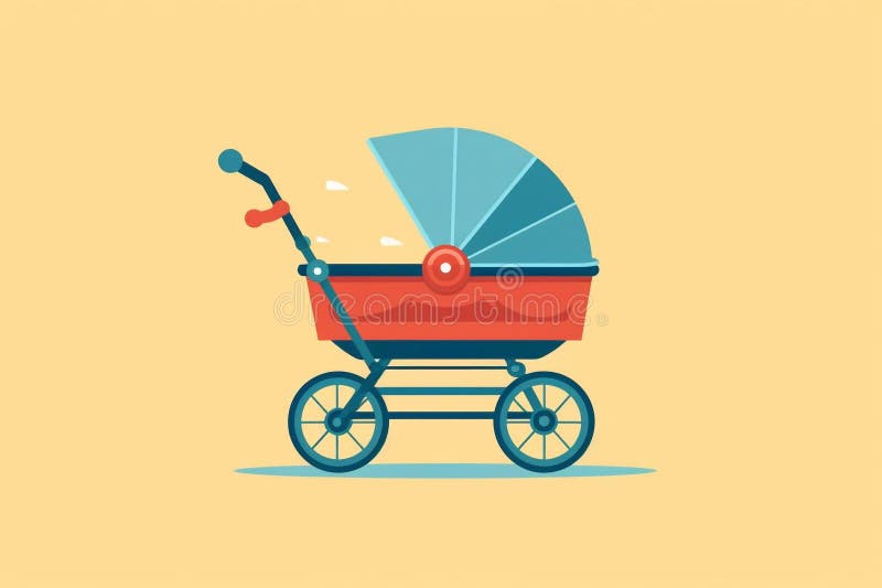 Baby Stroller Cartoon Stock Illustrations – 7,308 Baby Stroller Cartoon ...