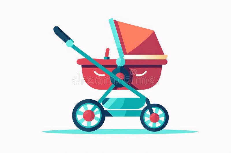 Baby Stroller Cartoon Stock Illustrations – 7,308 Baby Stroller Cartoon ...