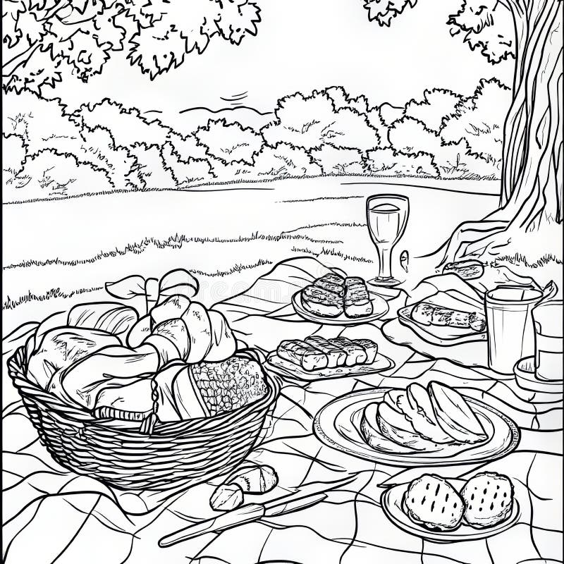 Christmas Food Italy Coloring Sheet Stock Photos - Free & Royalty-Free ...