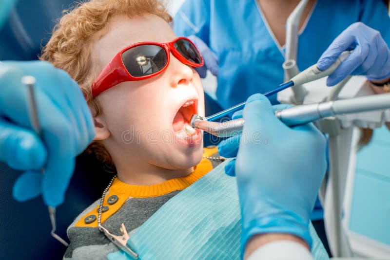 Children`s Dental Procedure Stock Photo - Image of dental, mouth: 89238106