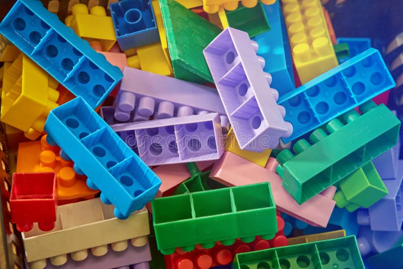 Children`s Designer Blocks Red Green Blu Stock Image - Image of happy ...