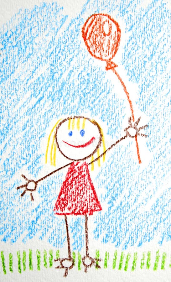 Children's Drawing Royalty Free Stock Photos - Image: 15499778