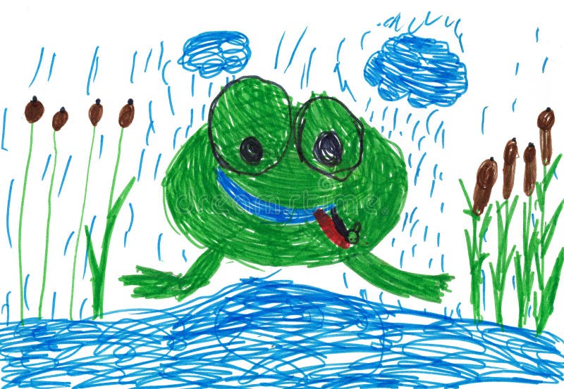 How To Draw A Toad For Kids