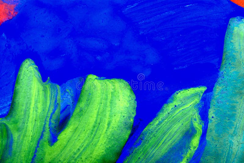 Abstract Watercolor Blue and Heavenly Background Stock Photo - Image of ...