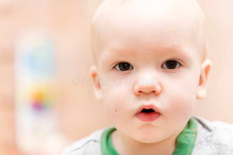 Children s face stock image. Image of bedroom, cheerful - 4282087
