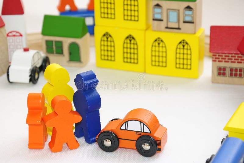 Children s family world stock photo. Image of create - 17991804