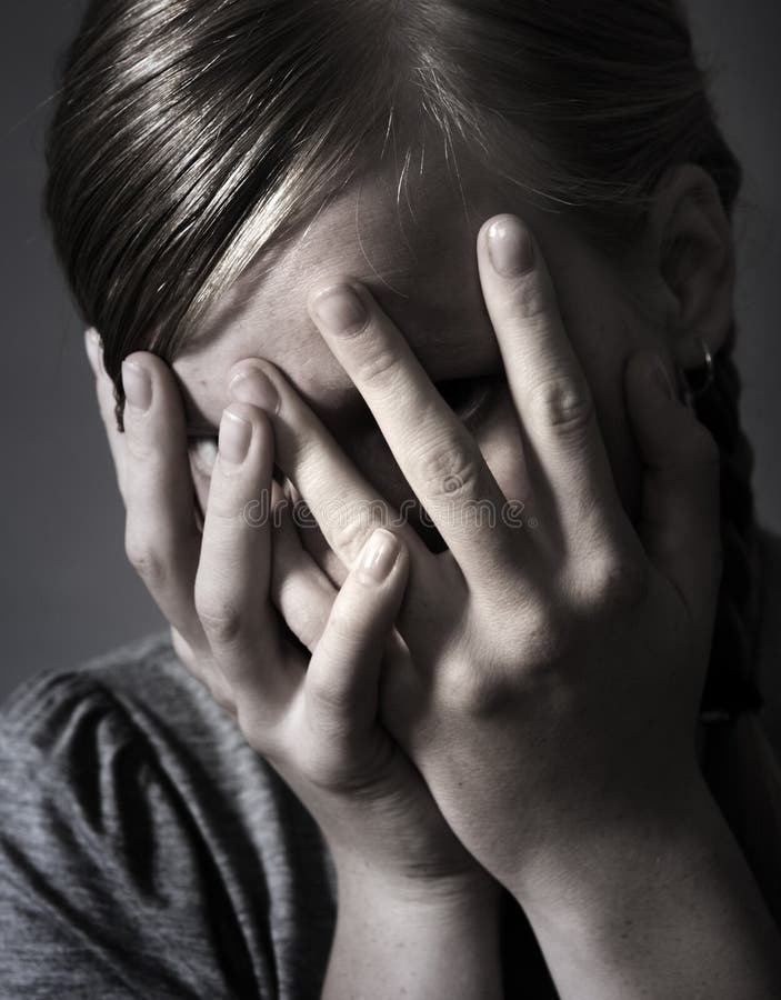 Children s fear stock image. Image of depression, worried - 10764579