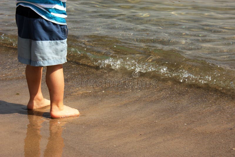 Children s feet stock photo. Image of country, beach - 14211250