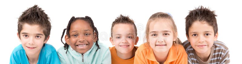 Children s group stock image. Image of laughing, group - 64387371