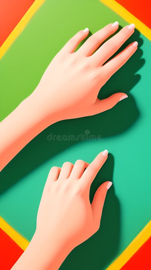 Children S Hand Gesture Gesture Illustration Stock Illustration ...