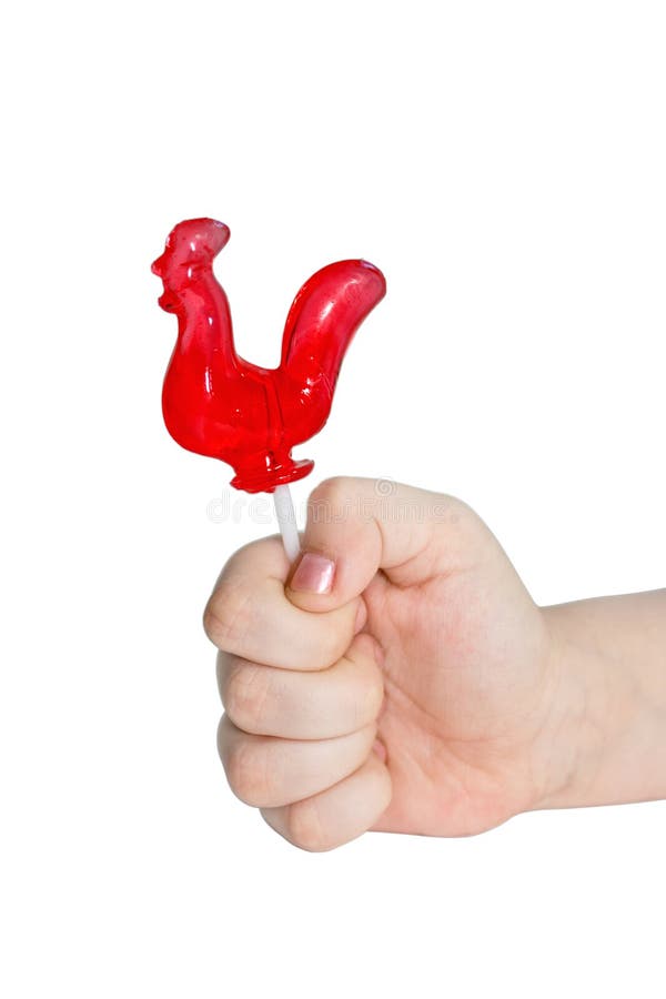 Children S Hand with Lollipop Stock Photo - Image of sugarplum, girl ...