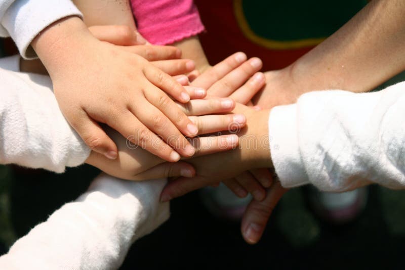 Children s hands stock photo. Image of shirt, orange - 19280756