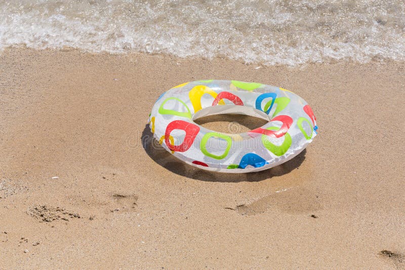 Children S Inflatable Circle Stock Image - Image of relaxation, safe ...