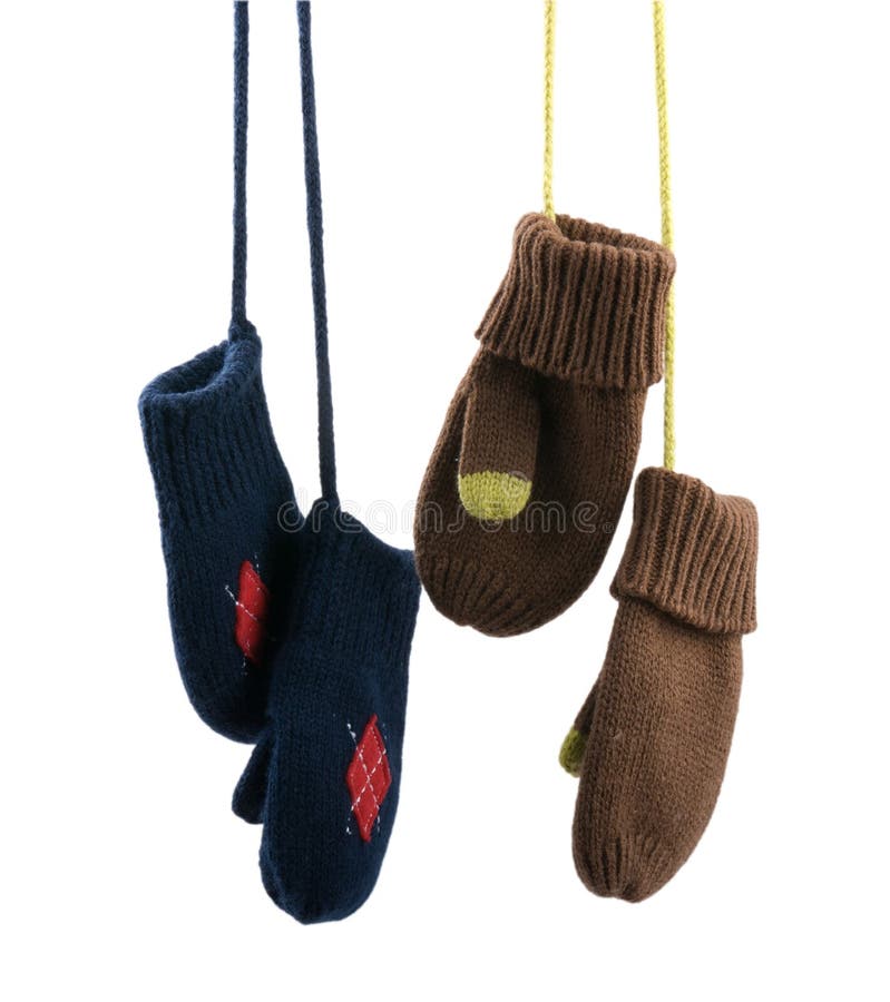 Children s mittens. stock photo. Image of cold, comfortable - 16930688