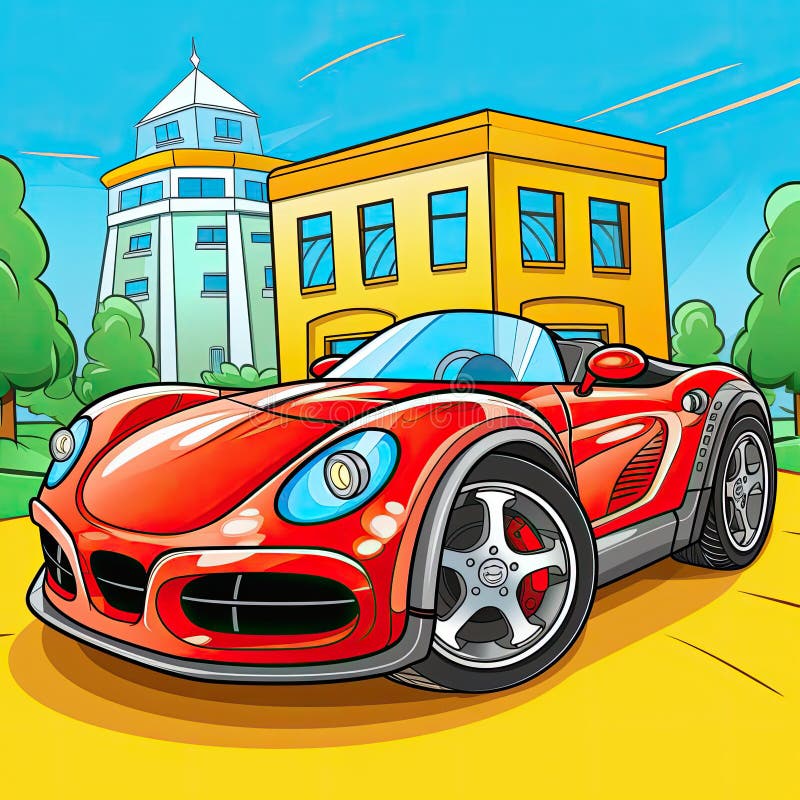 Bus Character Cartoon Illustration Stock Photos - Free & Royalty-Free ...